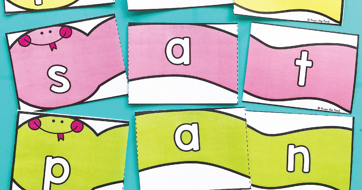 Stretchy Snake Sounding Out | From the Pond