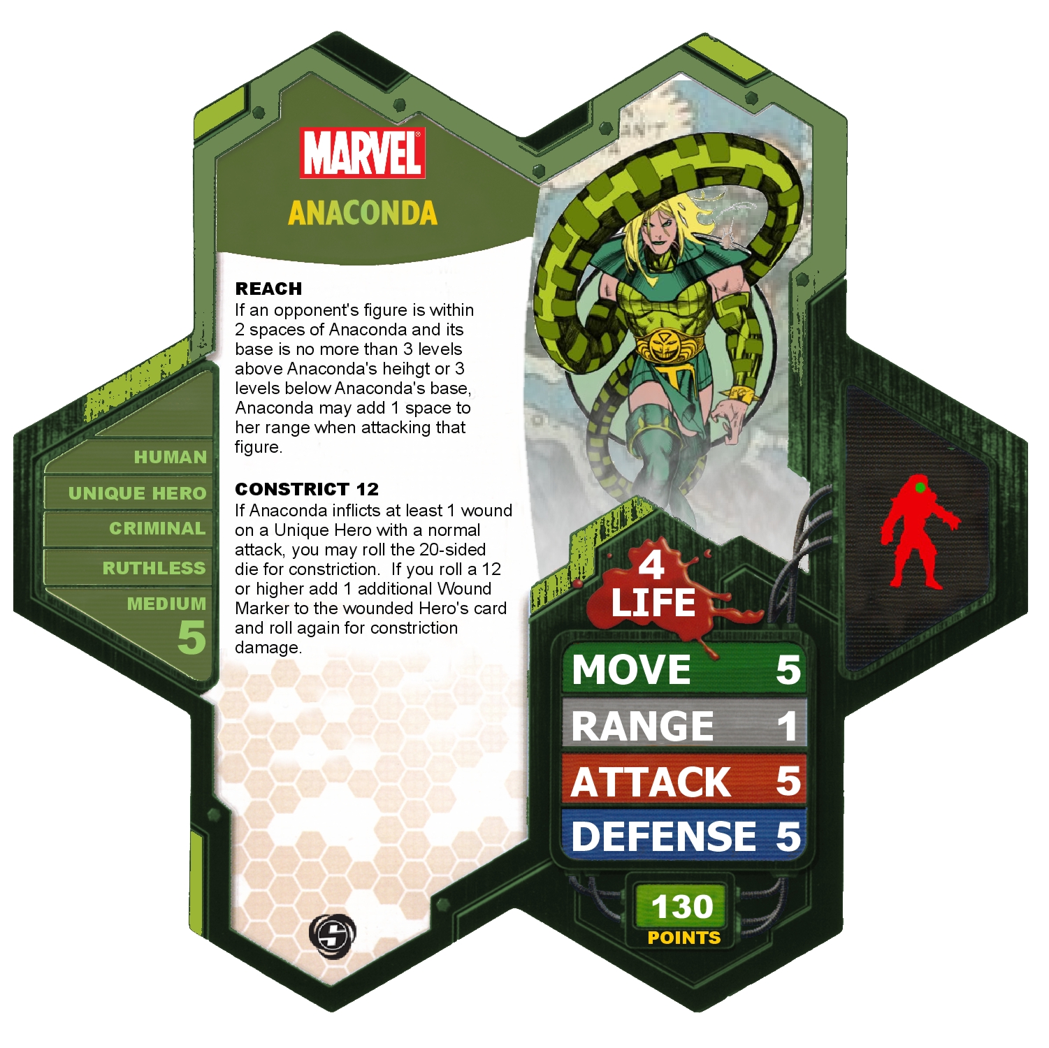 Heroscape Cards, finished edition: Wave 13: Marvel Assortment