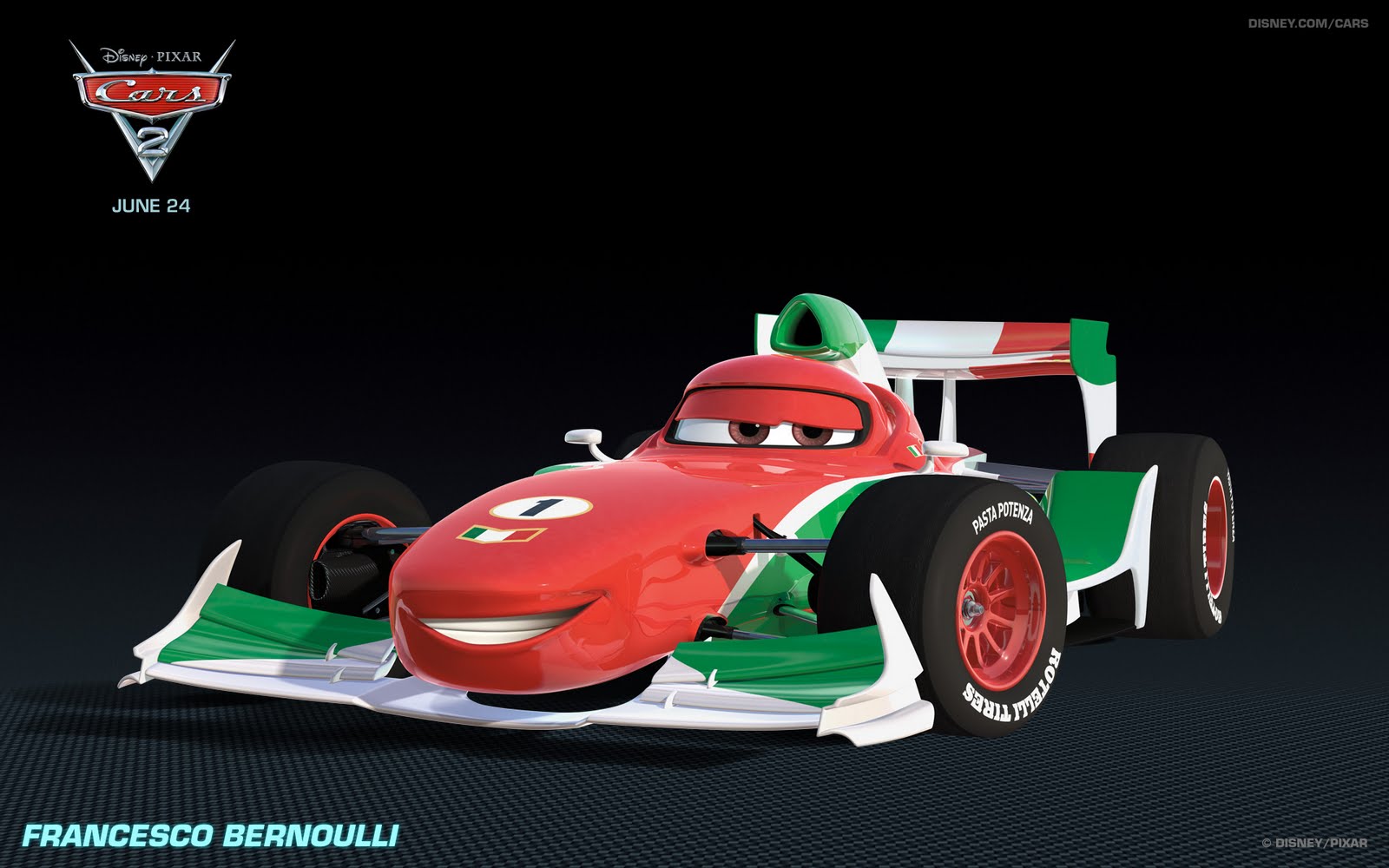 disney-Pretty: Francesco Bernoulli el rival de Rayo MCQueen