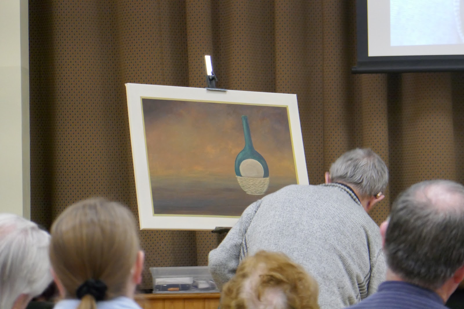 Virginia Water Art Society Diary: Edwin Cripps Demonstration 7th March 2018