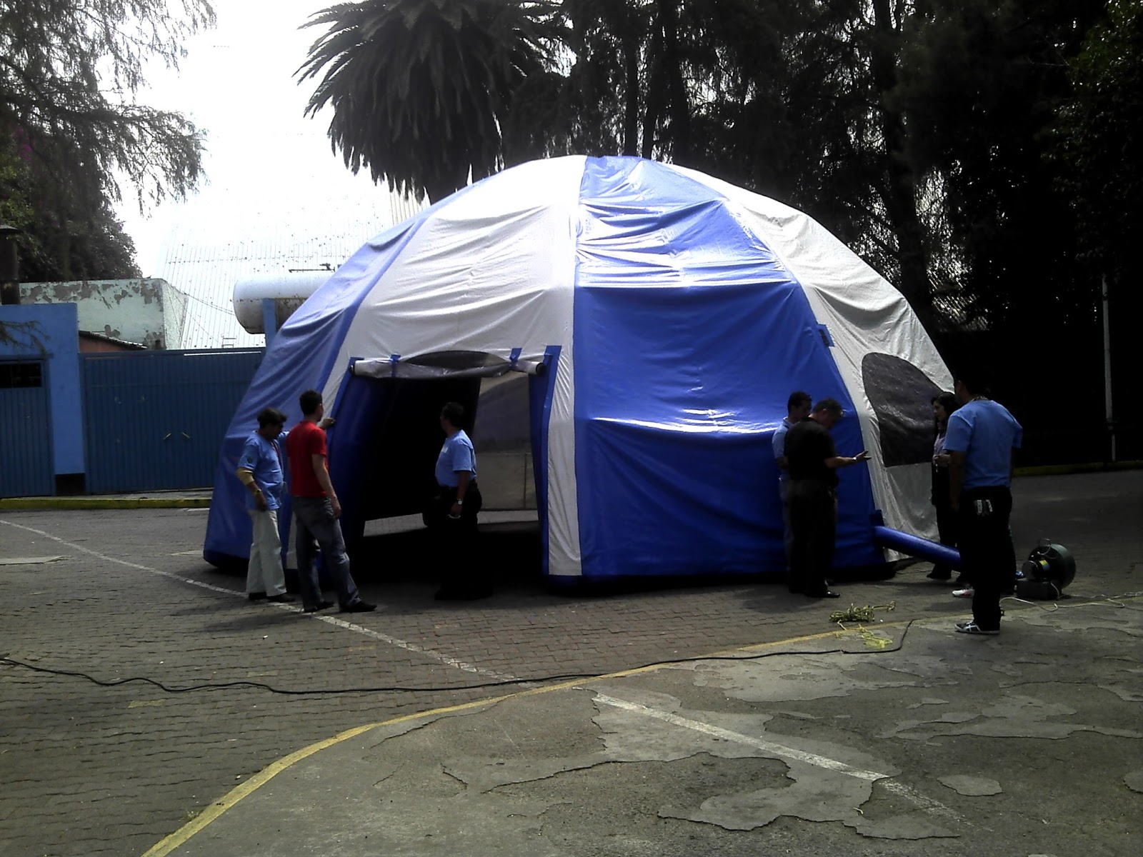 CARPAMEX........................54299455: domo inflable