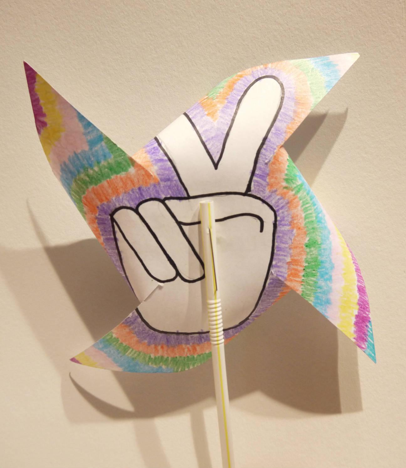Miamisburg Middle School Art: Pinwheels for Peace: The Update!