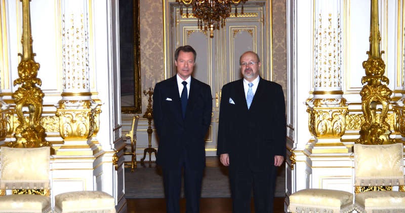 Grand Duke Meets Secretary General of OSCE