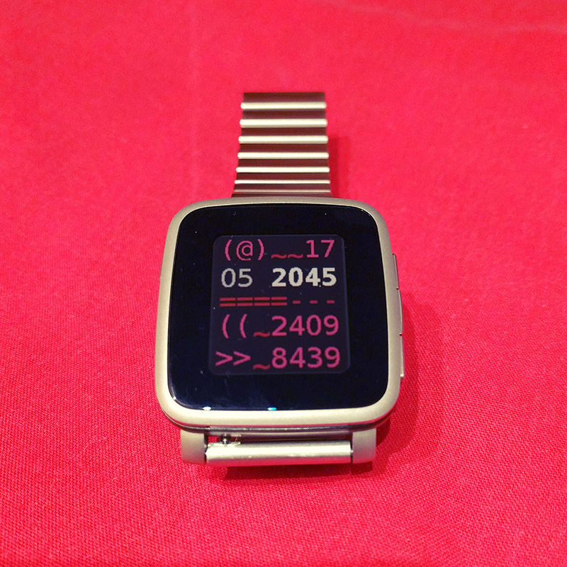 dP watchfaces blog: Watchface: Ascii World