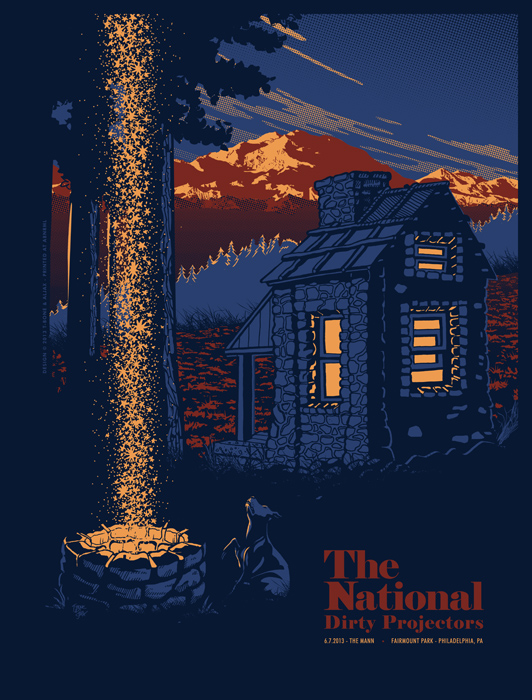 INSIDE THE ROCK POSTER FRAME BLOG: The National & Postal Service ...