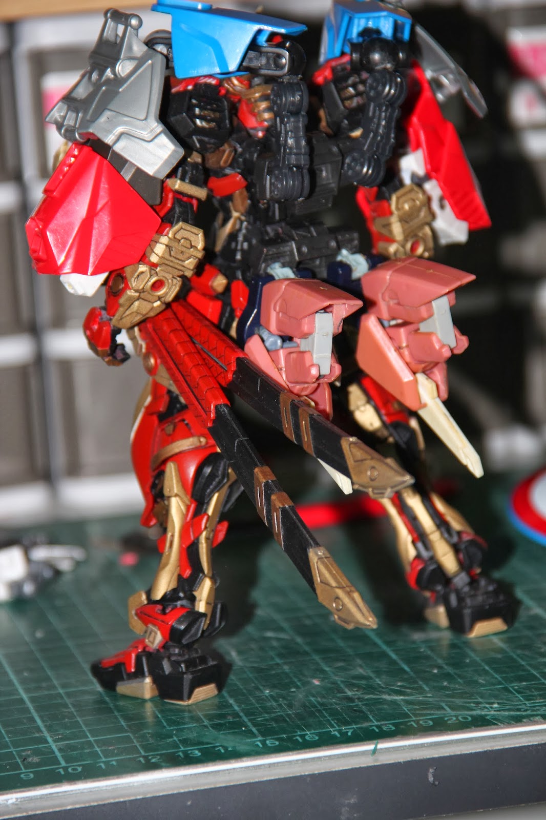 My Gunpla Journey: Gundam Astray Red Frame- Nobunaga