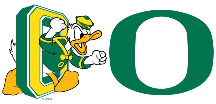 Oregon Ducks Logo Duck