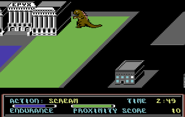 VGJUNK: THE MOVIE MONSTER GAME (COMMODORE 64)