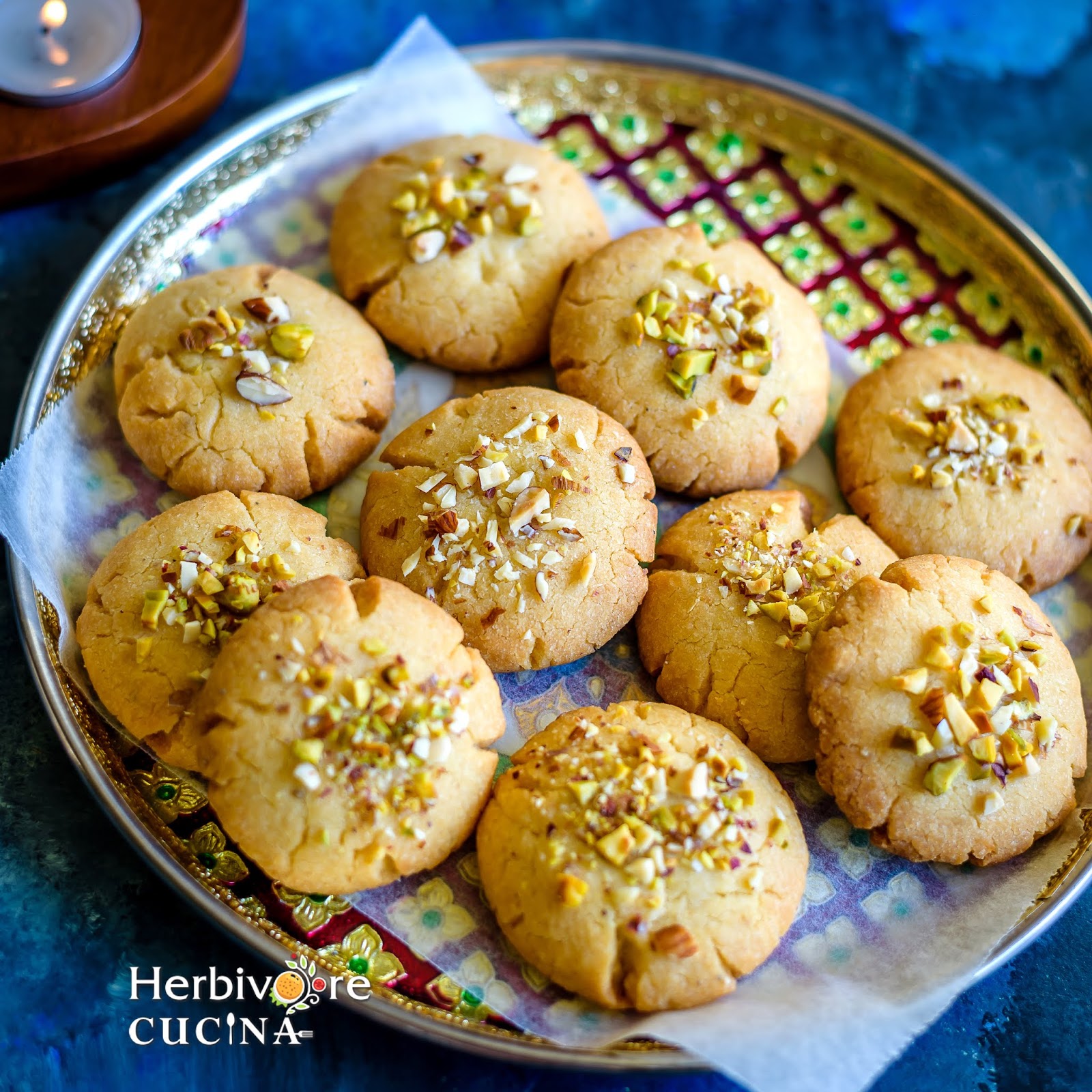 Herbivore Cucina: Nankhatai (Indian Shortbread Cookies)