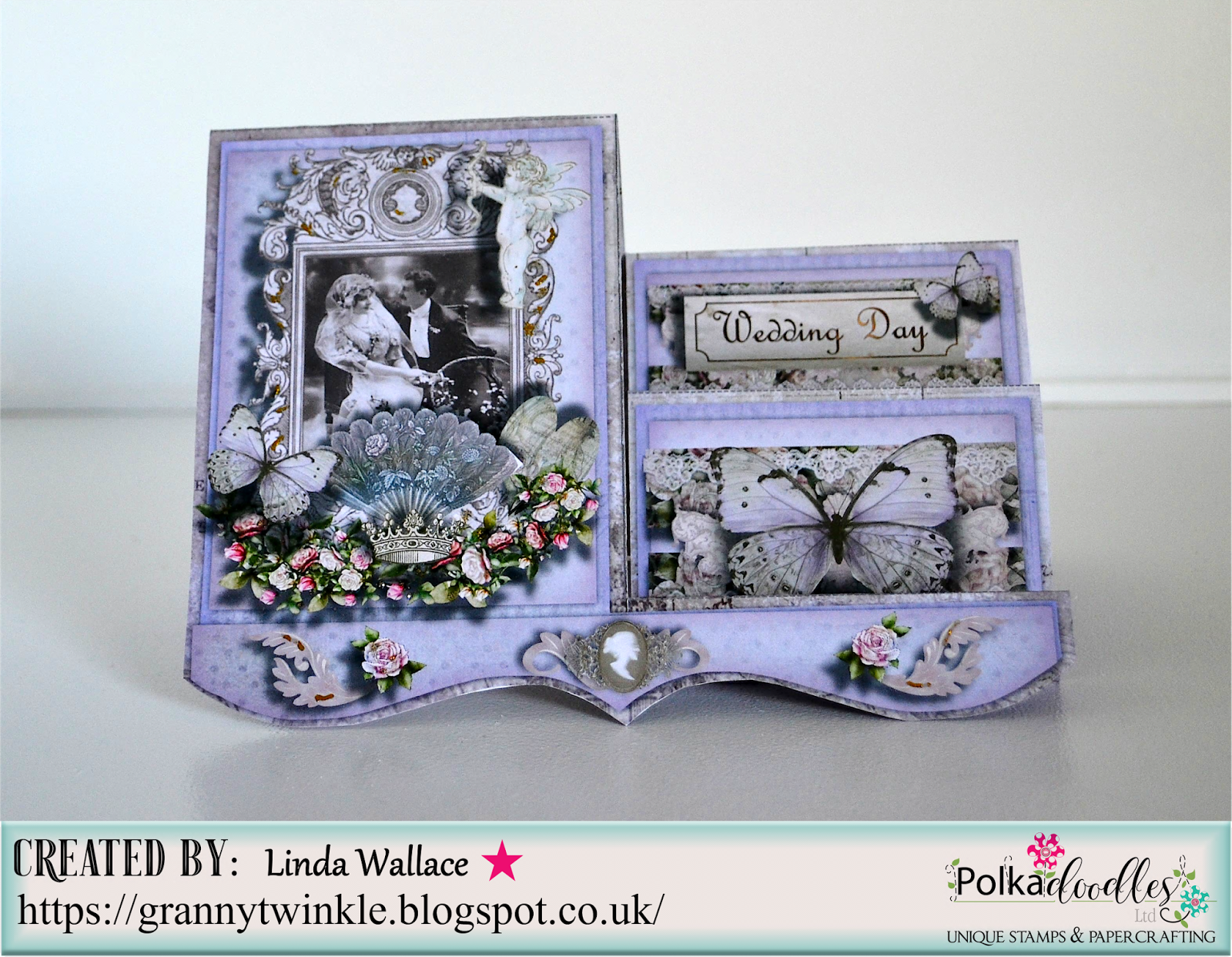 Granny Twinkle crafts: Fancy side stepper 2 template