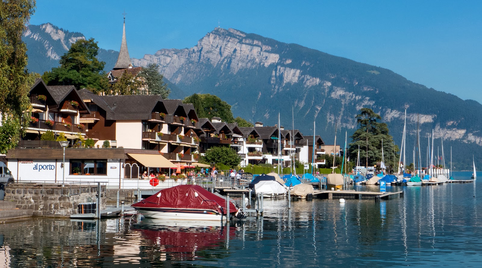 Patricia's Frog Blog - Back in Europe: To Switzerland - Spiez