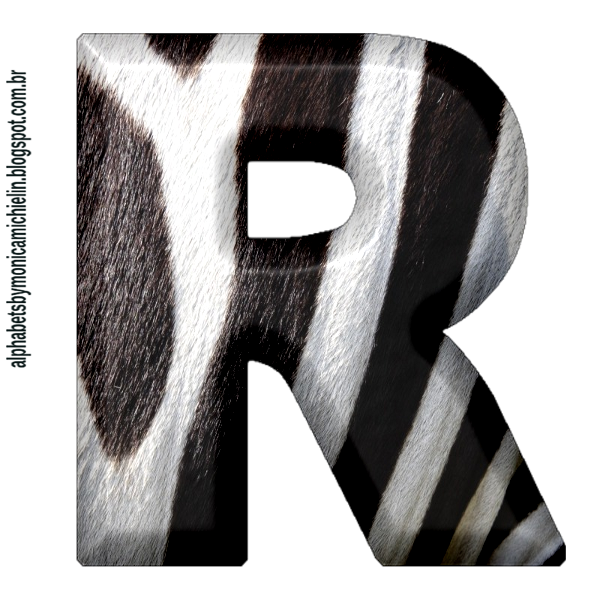 M. Michielin Alphabets: #ZEBRA ALFABETO PNG