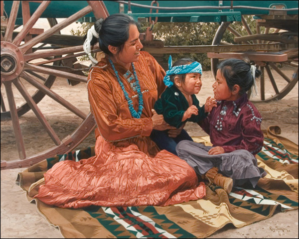 White Wolf : Greatest American Painters: “Navajo Country” Western ...