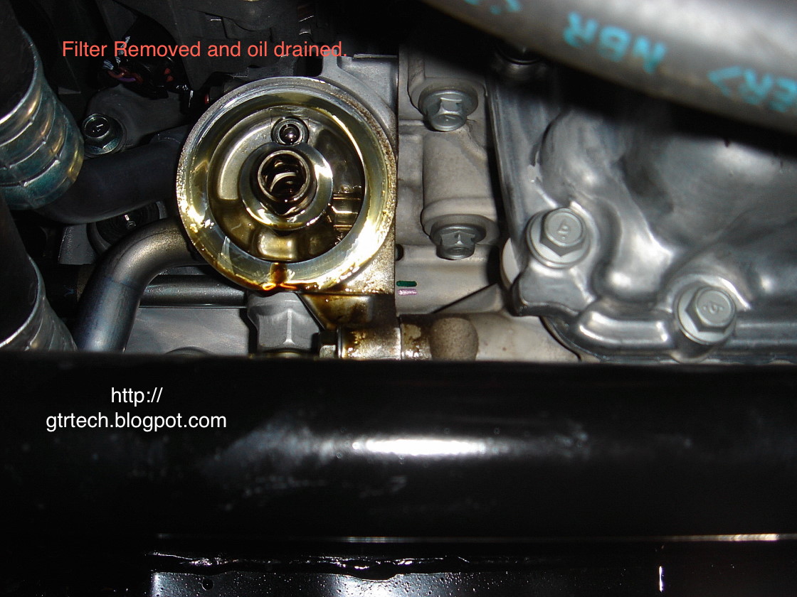 Nissan GT-R (R35) Technical DIY Blog: 2009 GT-R DIY Engine Oil Change ...