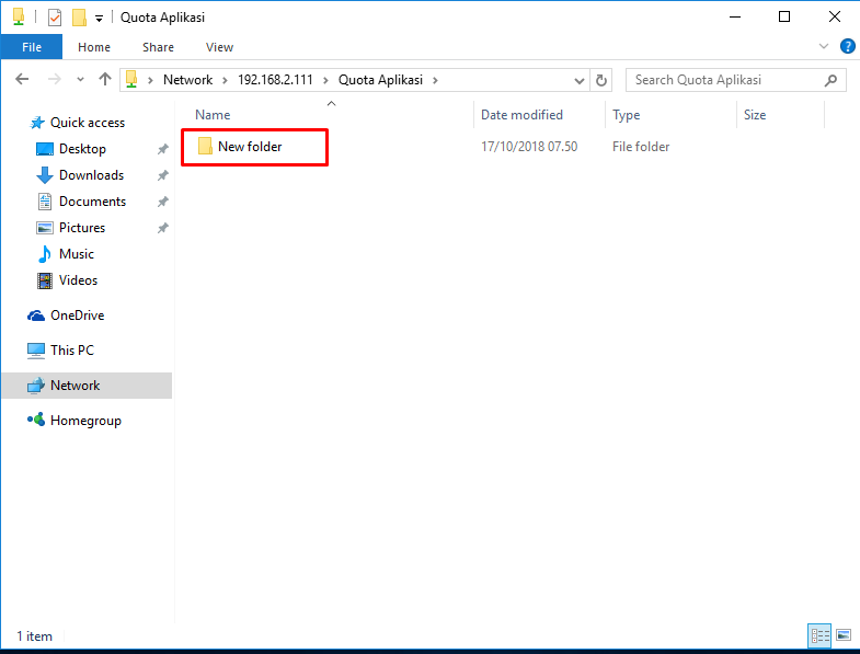 Mengkonfigurasi File Server