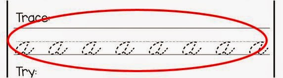 The Open Door Classroom: Cursive Writing Using the Train-Trace-Try Method!