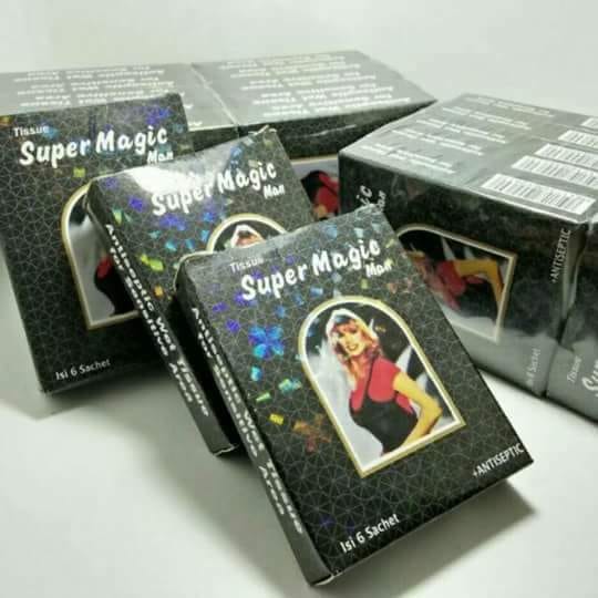 Magic Tissue (Tisu Magic) / Tissue Super Magic Man 100% Original