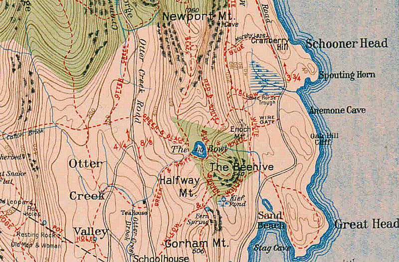OLD MAPS OF ACADIA NATIONAL PARK: OLD MAPS COLLECTION
