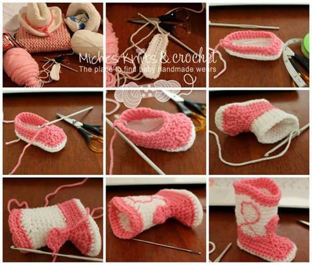 Tina's handicraft : 70 tutorials for baby shoes