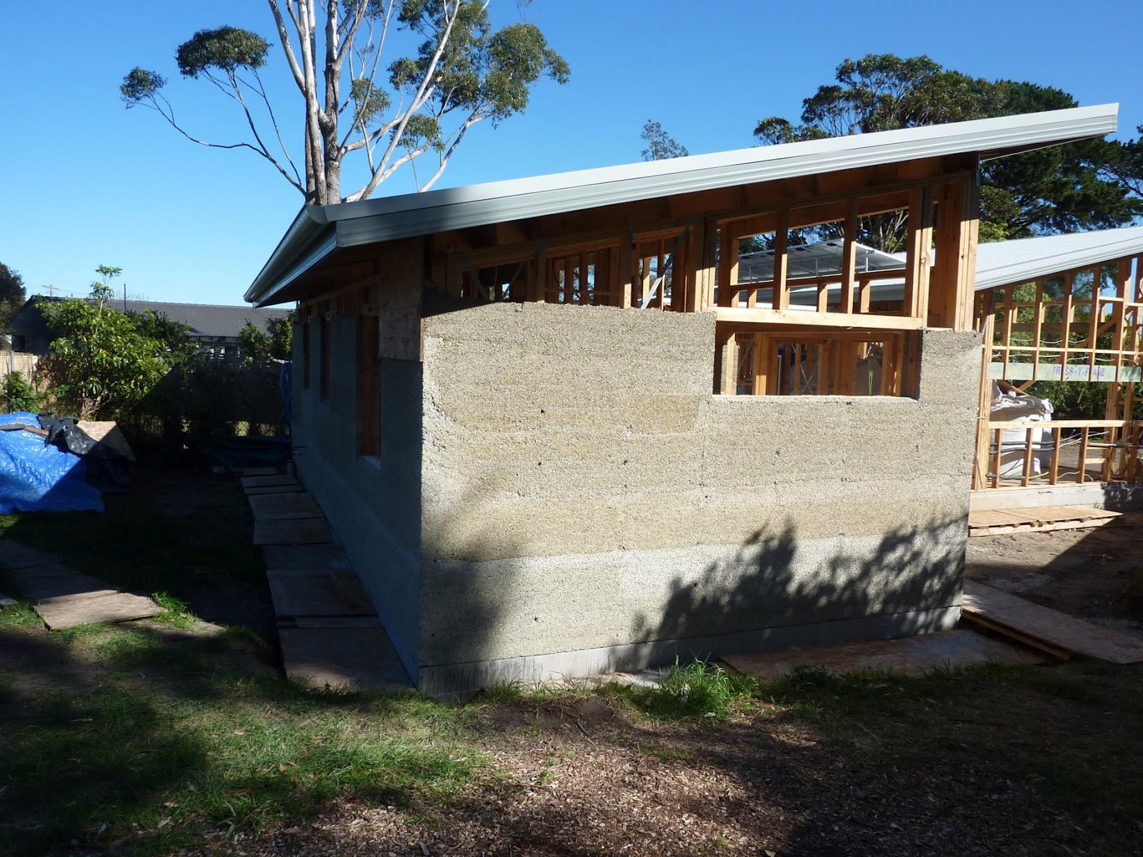 Culburra Hemp House: Hemp Building Video and meeting other hemp builders