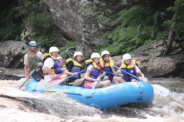 Fabricating Nature with Marilyn Wall: Whitewater Rafting Bull Sluice on ...