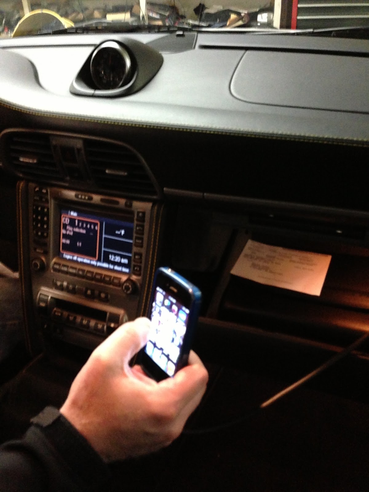 Hurleys Auto Audio: Porsche 997 911 GT2 for iPod interface