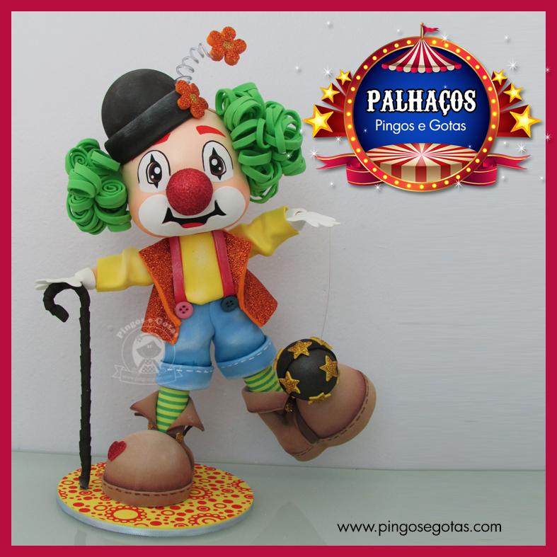 Pingos e Gotas: Nova coleção Pingos e Gotas: PALHAÇOS!