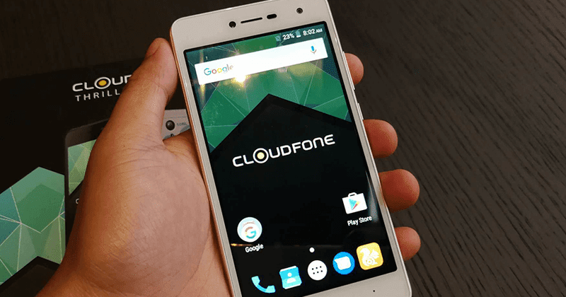 Cloudfone Thrill Boost 2 With Nougat OS Announced Is Priced At PHP 2699