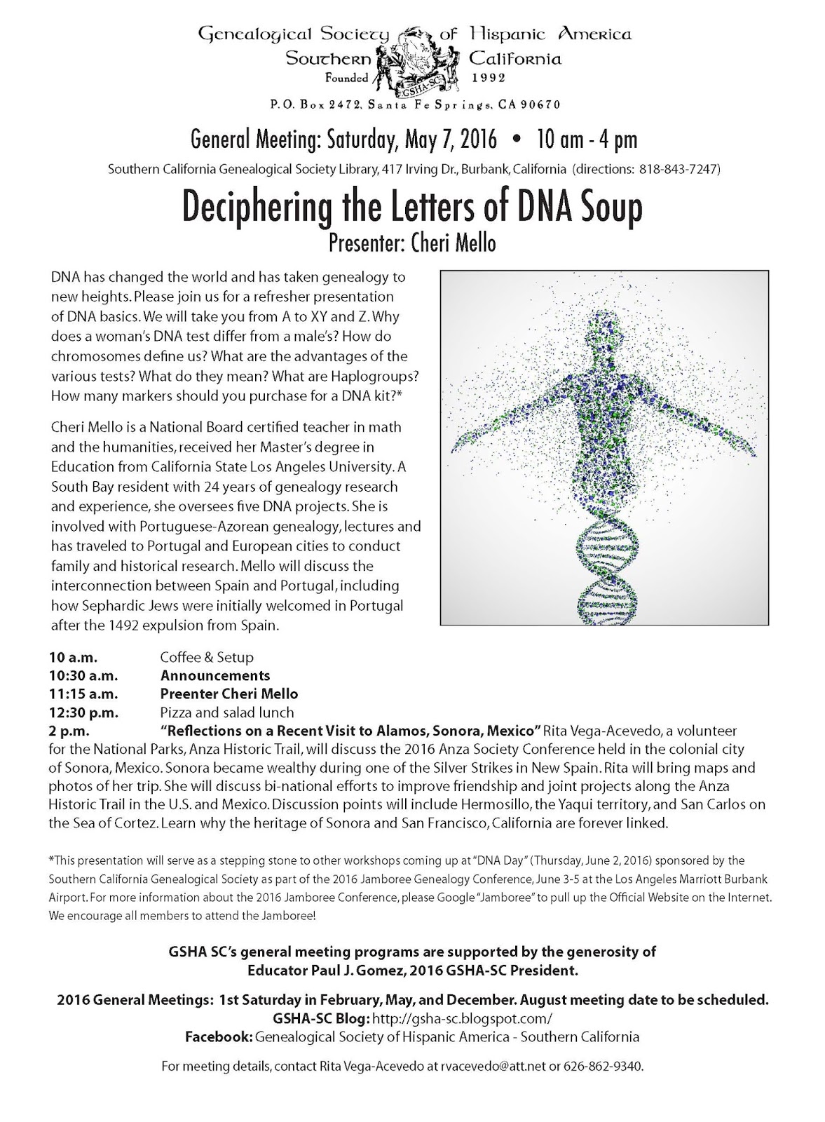 GSHA-SC : Announcement of upcoming General Meeting