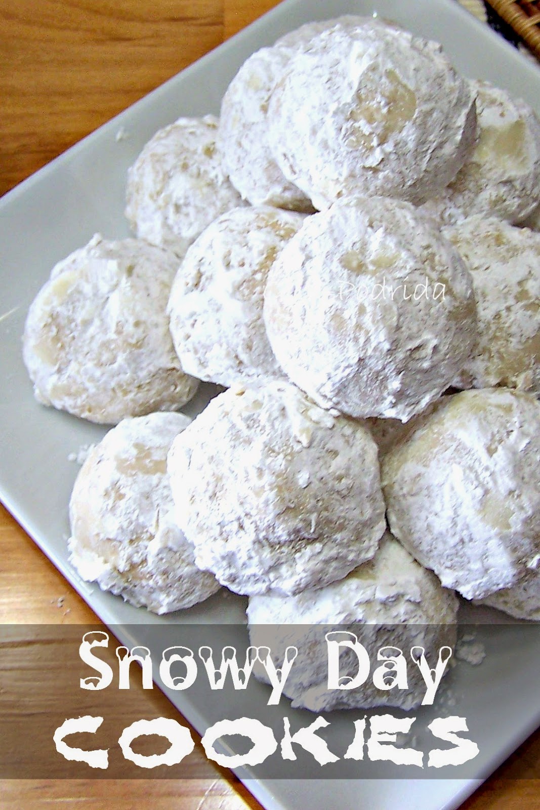 Olla-Podrida: Snowy Day Cookies