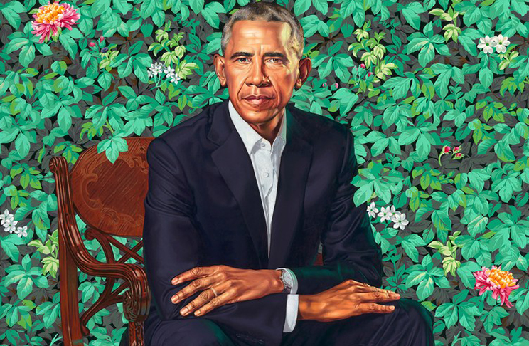Extraños Hechos en el Retrato de Obama y su Pintor Kehinde Wiley ...