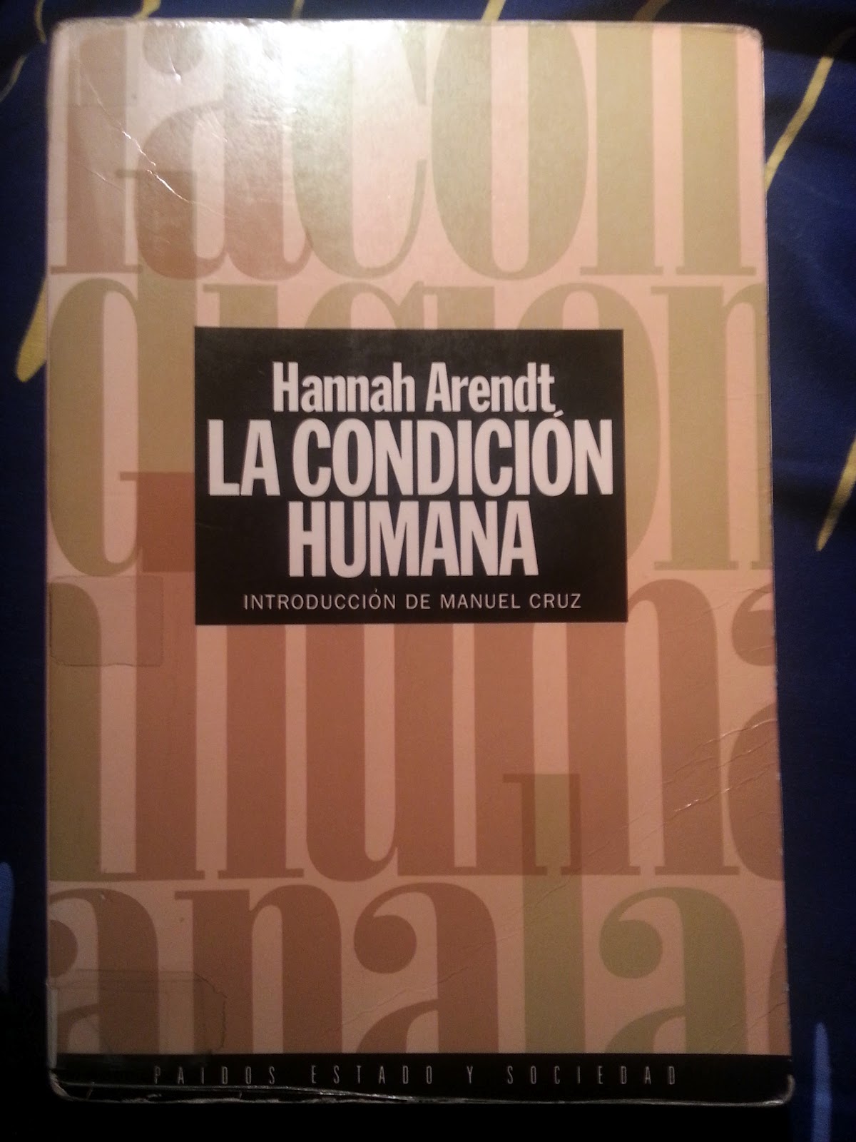 Ya lo leo yo por ti: La condición humana - Hannah Arendt