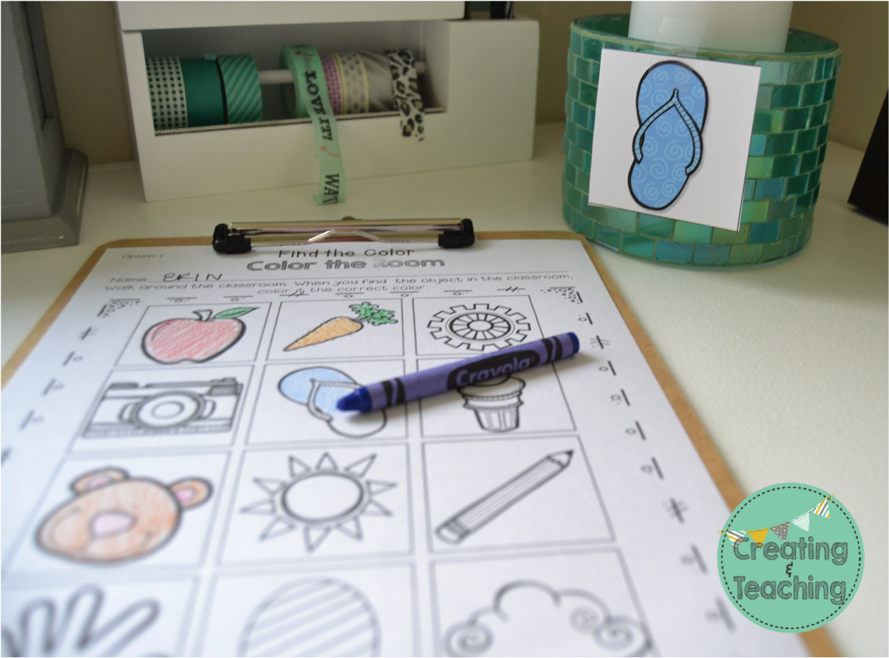 August/September {COLOR} the Room! | creating & teaching