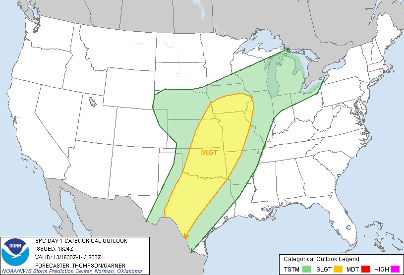 First Warn Weather Team: Showers Continue, Severe Threat is Low