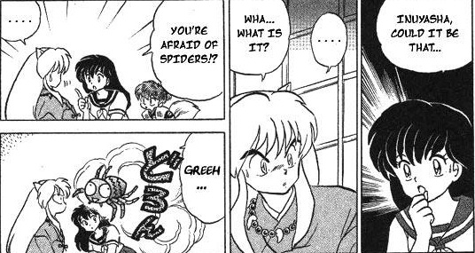 Manga Snark: Inuyasha Manga: 039 Spider-Heads