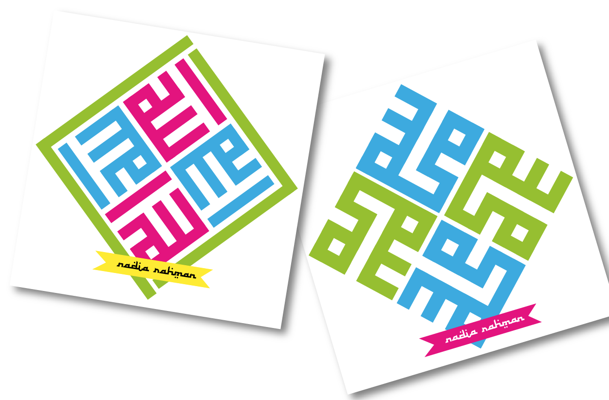 Today is never TOO LATE to be BRAND NEW: My humble Inspiration of Kufi Art.