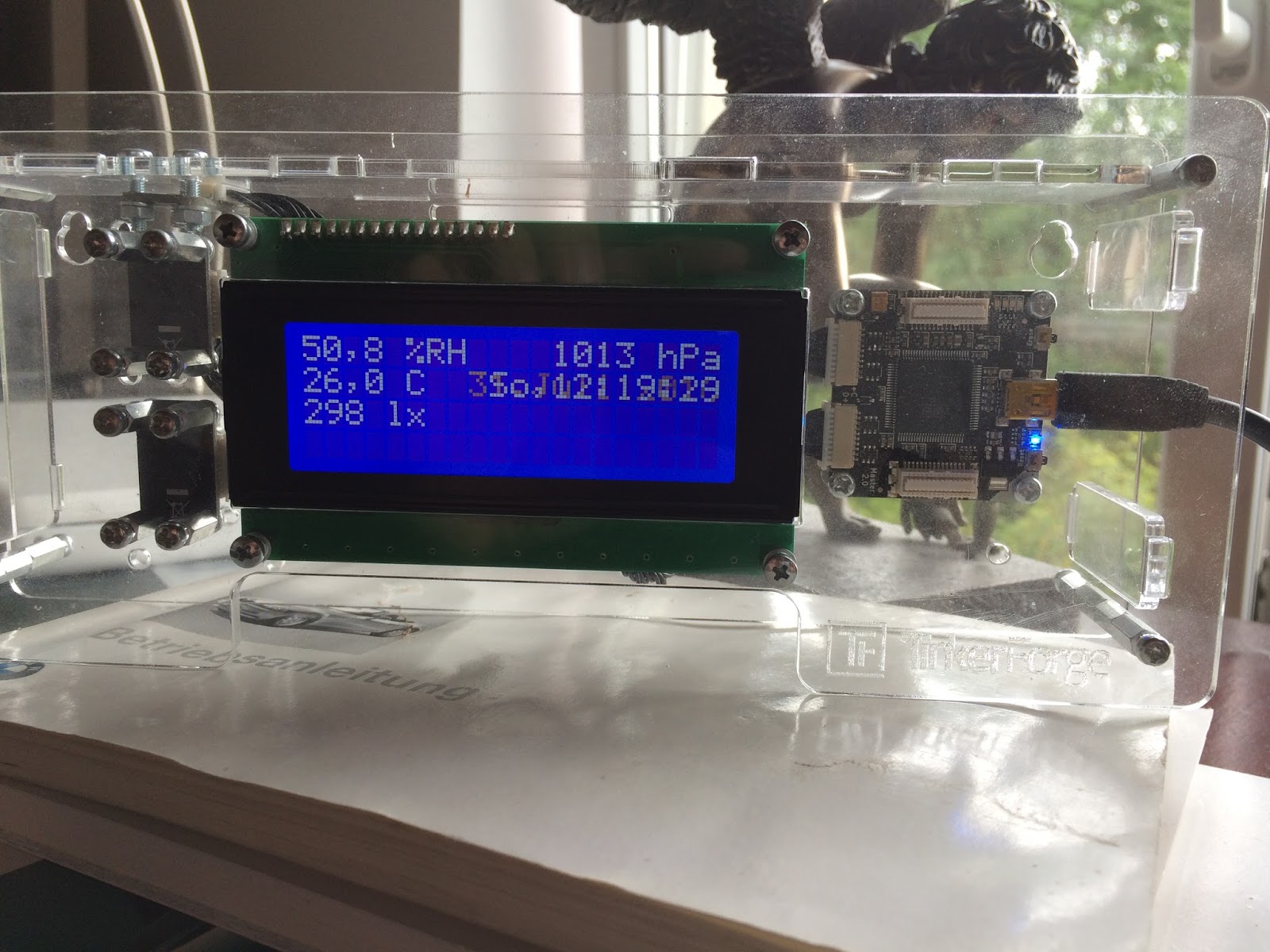 Programming: Tinkerforge Weather Station published on Github