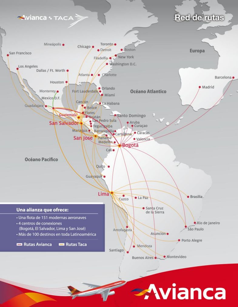 Airline memorabilia: TACA (1990/1991)