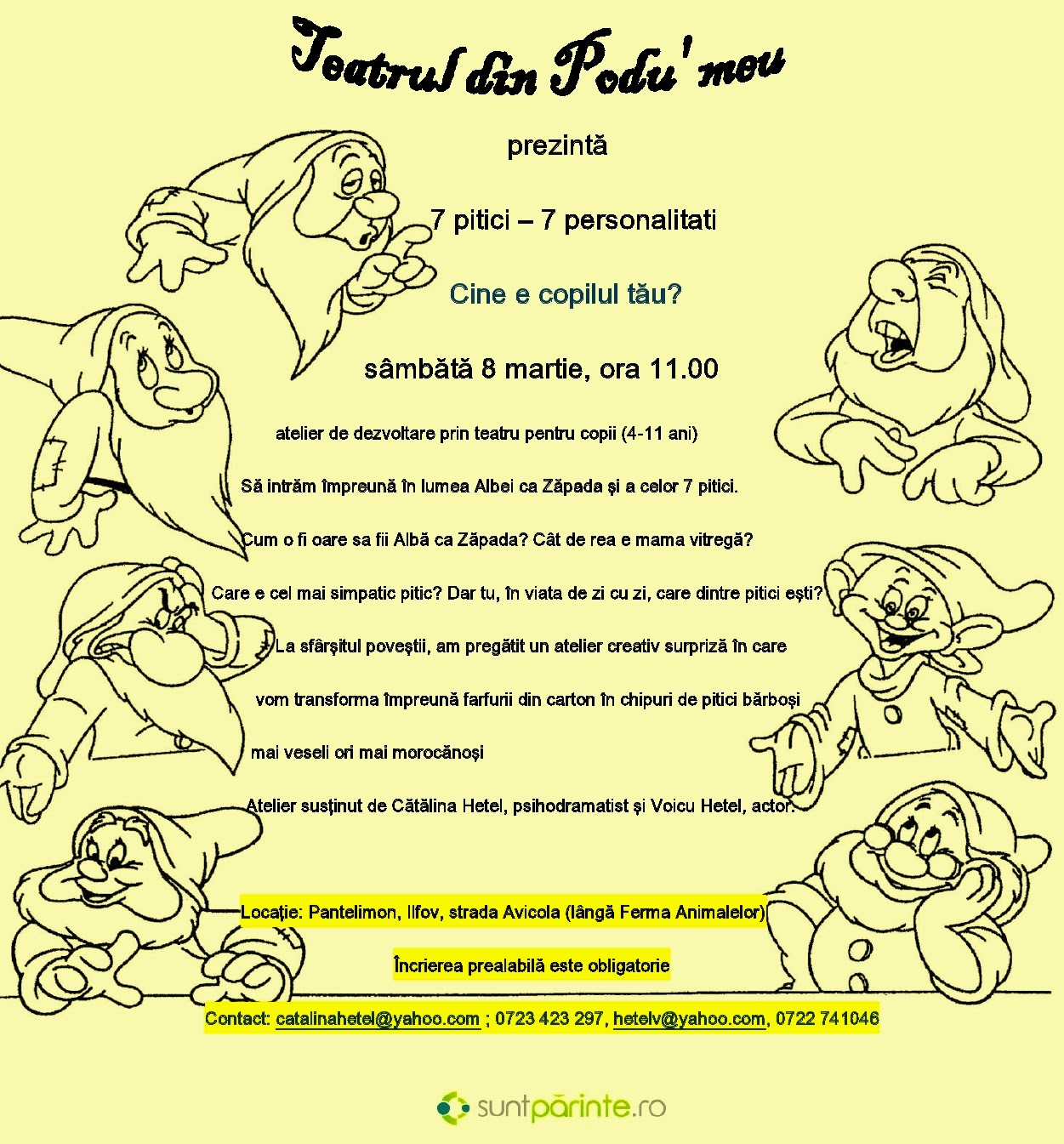 B24kids: Week-end 8-9 martie 2014