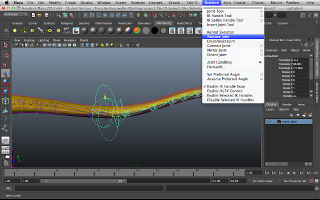 3D Modeling 2: Introduction to Rigging Using Maya 2
