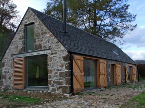 *fine little blog*: barn house in the highlands