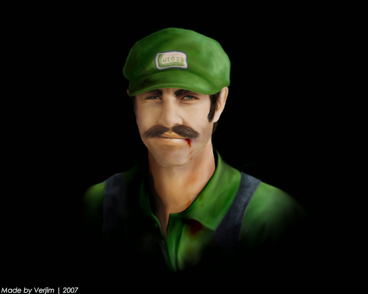 Jerome's gaming: The most realistic mario artworks... ever!