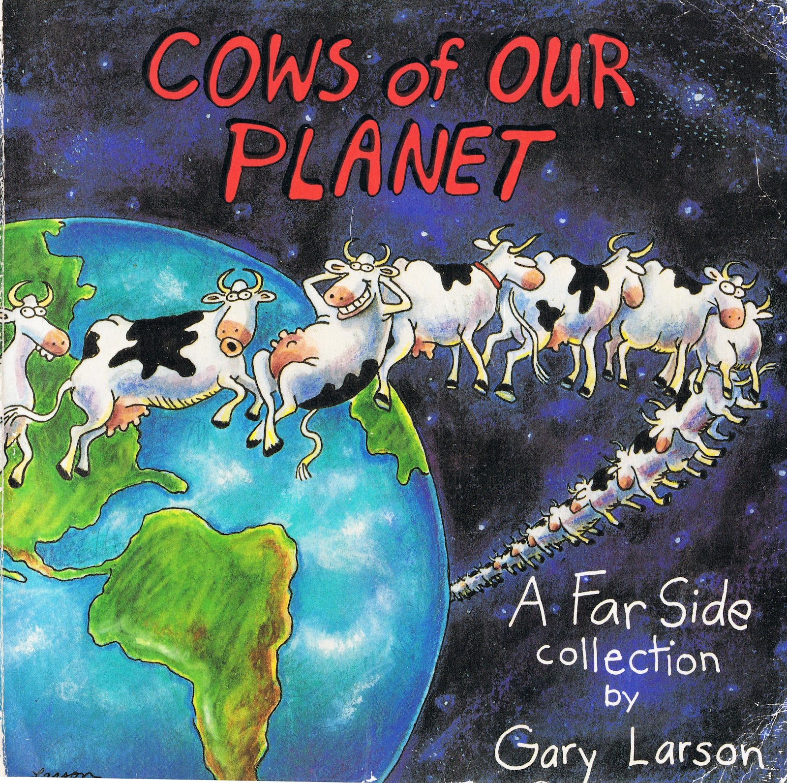 Little Library of Rescued Books: Cows of Our Planer by Gary Larson