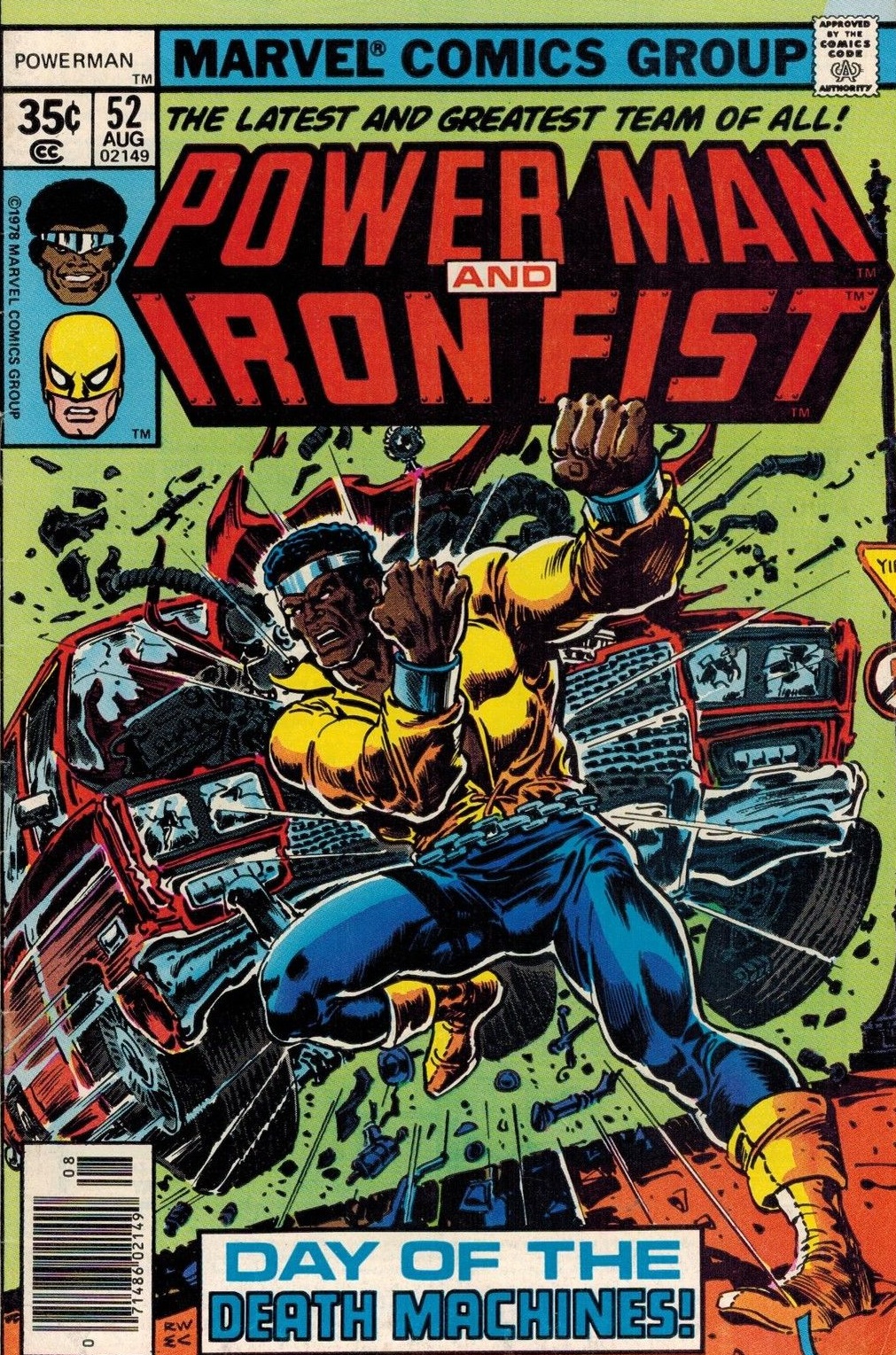 Marvel Comics of the 1980s: 1987 - Anatomy of a cover - Power Man and ...