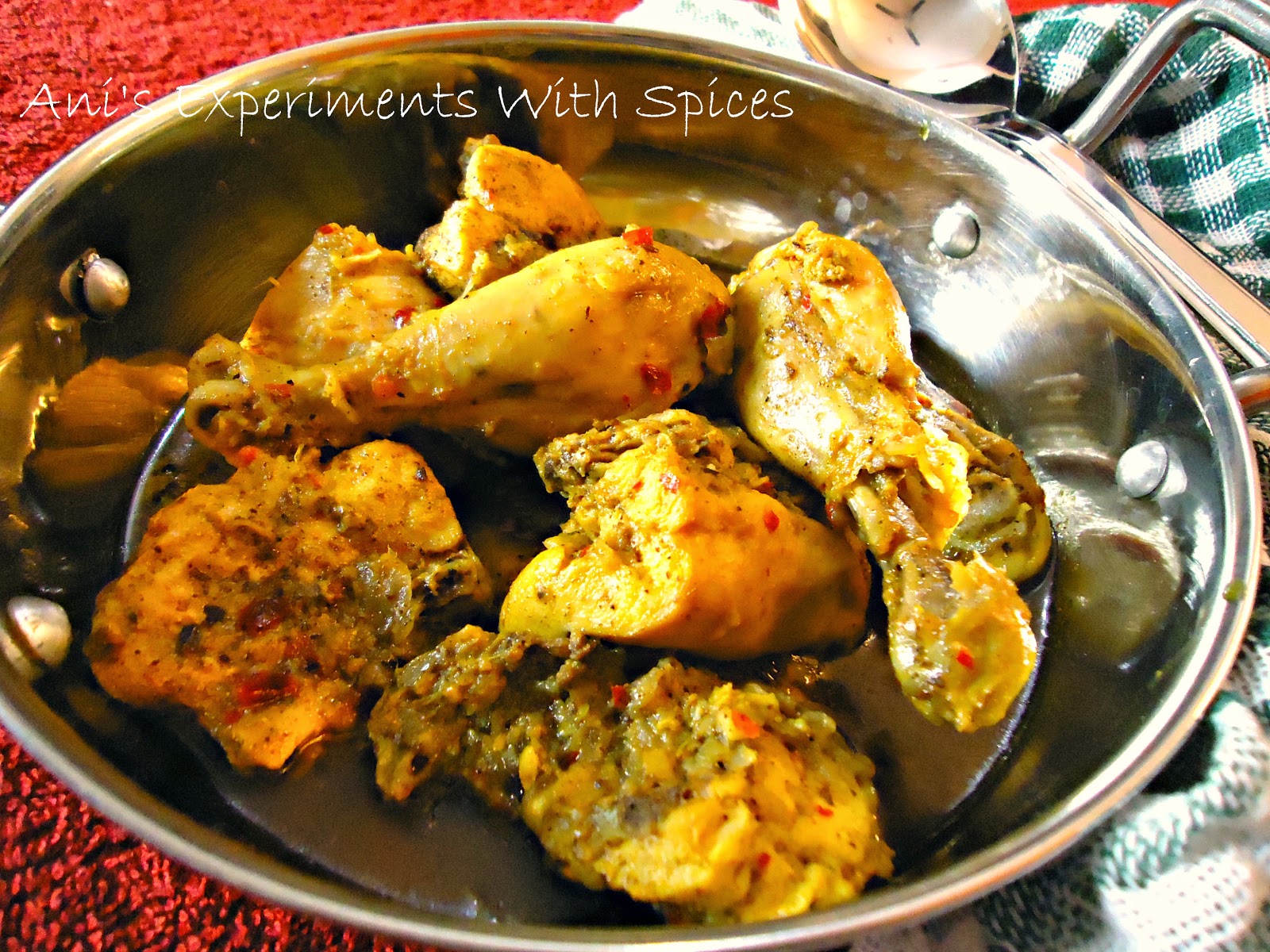 Ani's Experiments With Spices: Bikrampuri Murg Salaan ~ A Simple ...