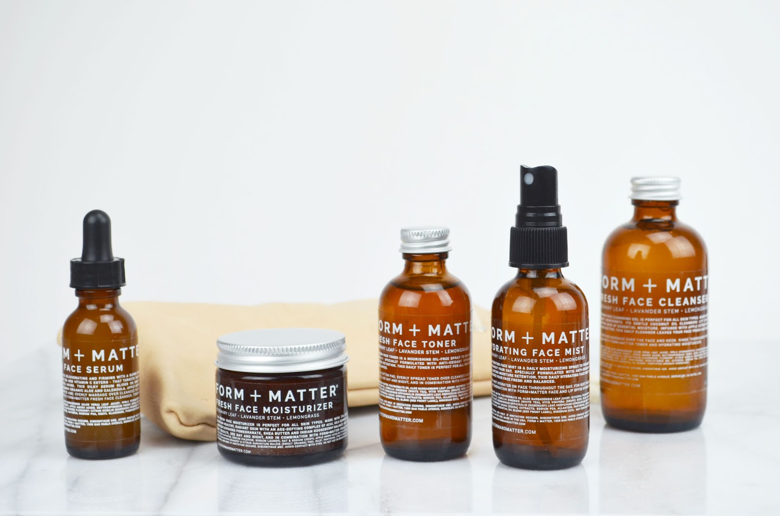 Form + Matter Natural and Organic Face Care System – Packaging Of The World