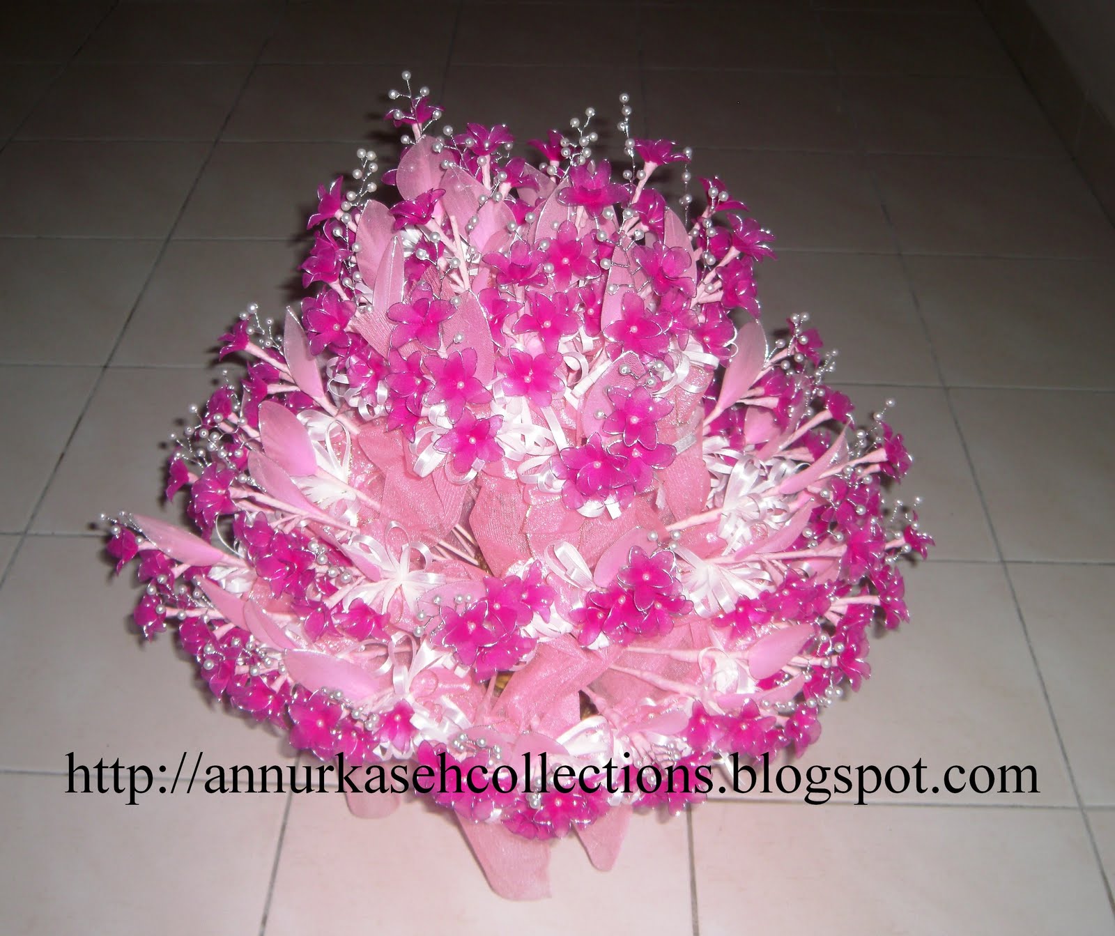 ~bunga telur stoking (shocking pink)~ | ANNURKASEH COLLECTIONS ...
