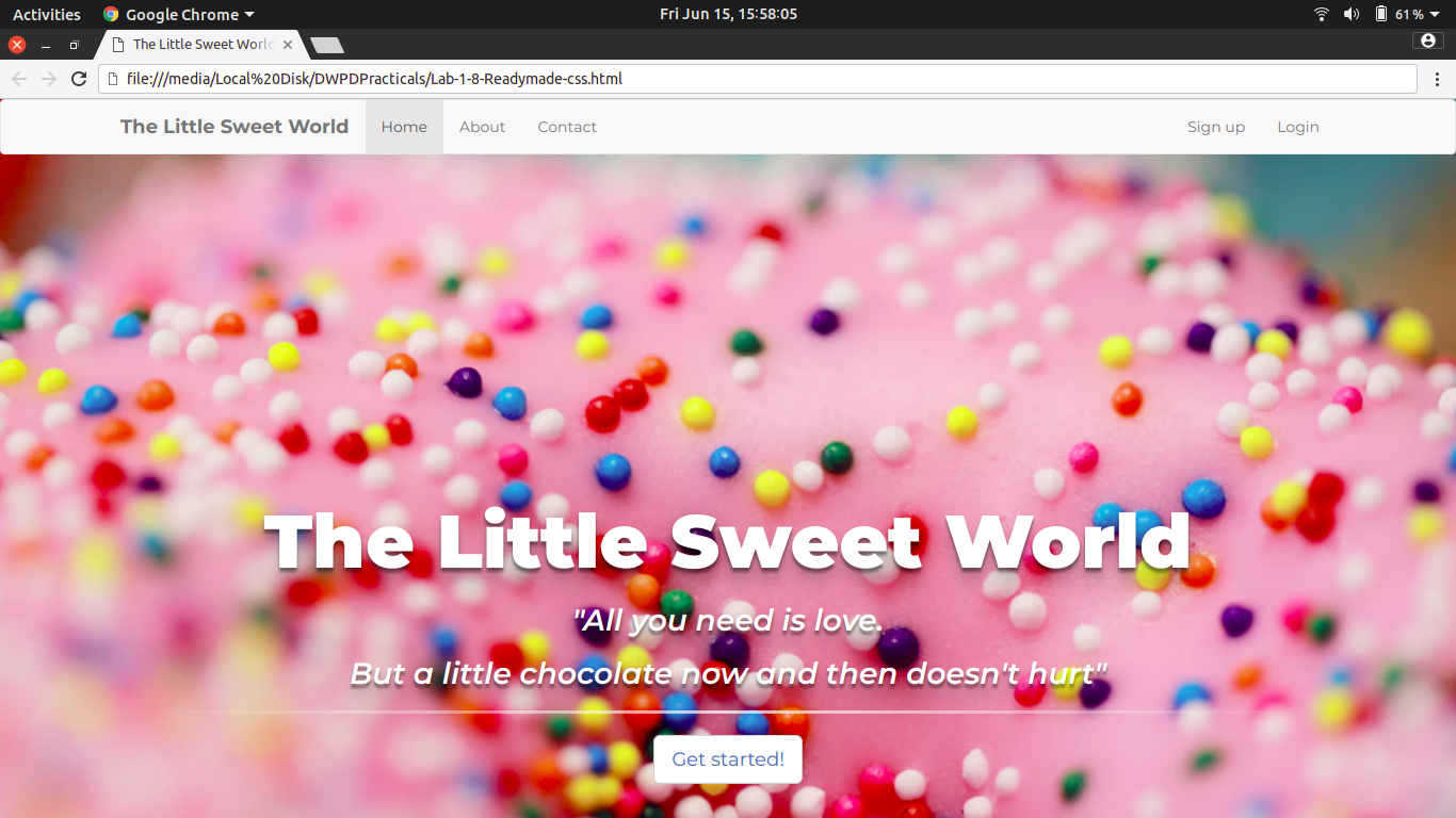 Dwpd 18 Apply Css Formatting To Created Pages And Explore It Fully Also Use Ready Made Css