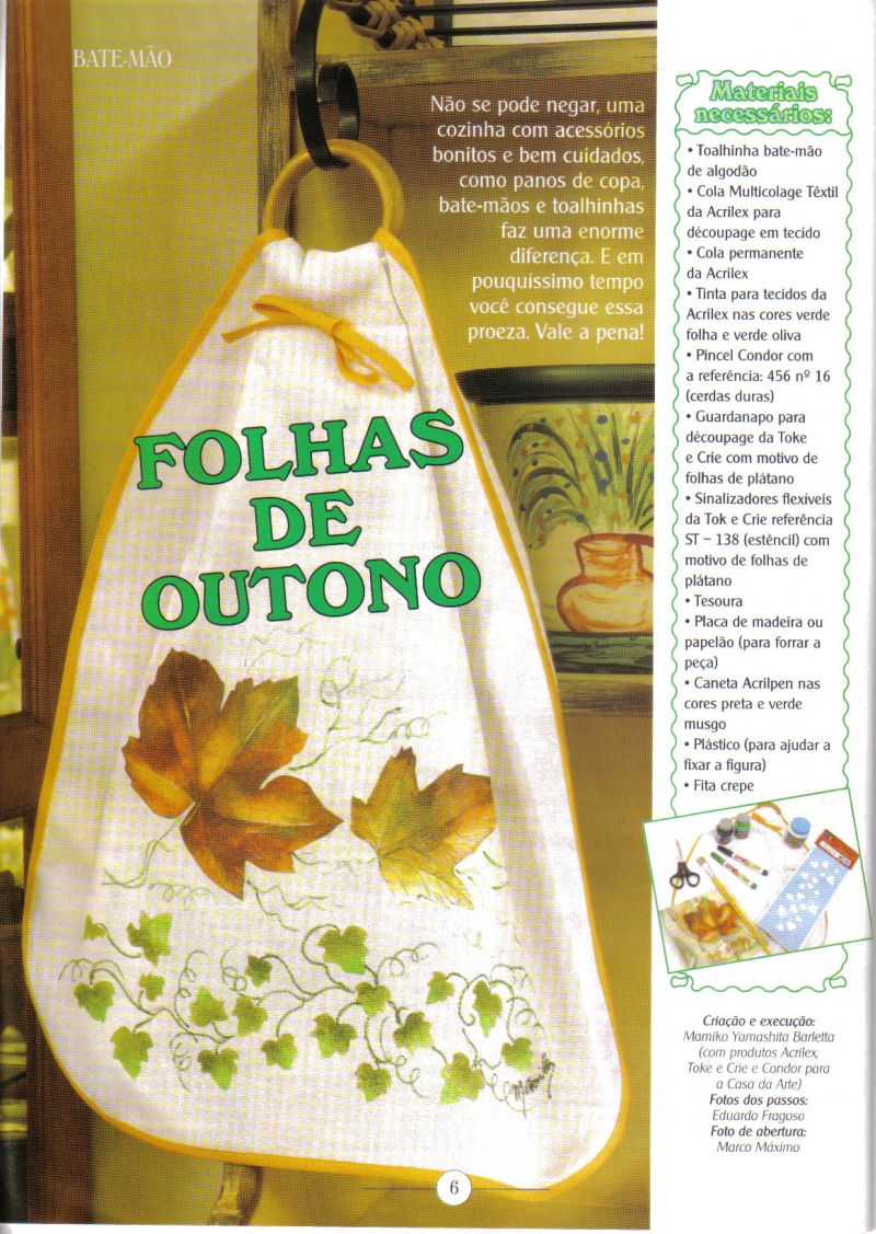 Mil cosas en el Baúl: BOLSA DE PAN EN DECOUPAGE