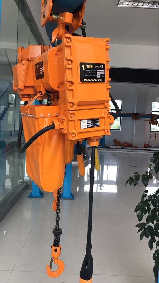 Internal structure and function of explosion proof electric hoist